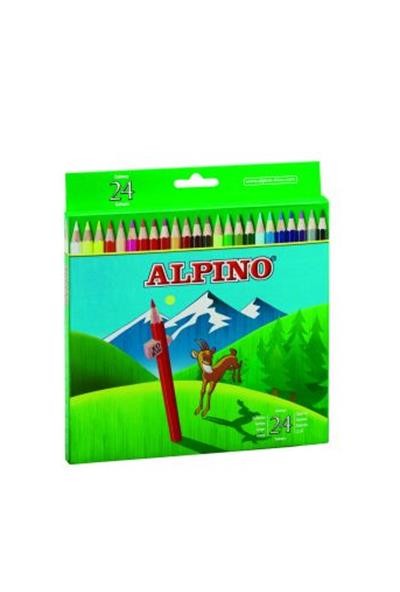 Alpıno 24 Renk 1/1 Kuru Boya Kalemi Al-658-6589 Alpıno 24 Renk 1/1 Kuru Boya Kalemi Al-658-6589