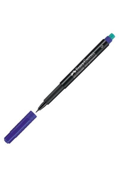 Faber-Castell (S) Mavi Permanent Kalem 152351 Faber-Castell (S) Mavi Permanent Kalem 152351