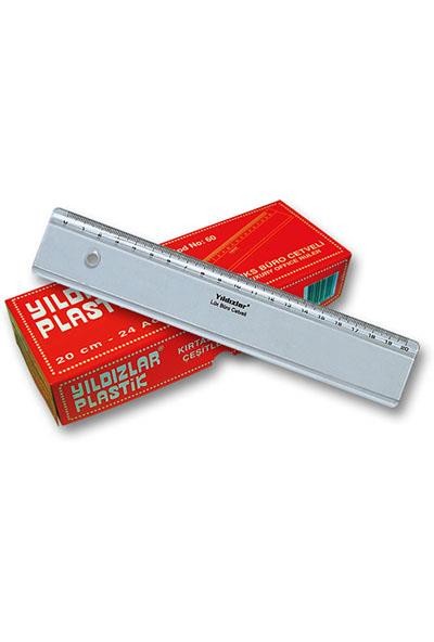 Yıldızlar 20 Cm. Lüx Büro Cetveli Kod 060