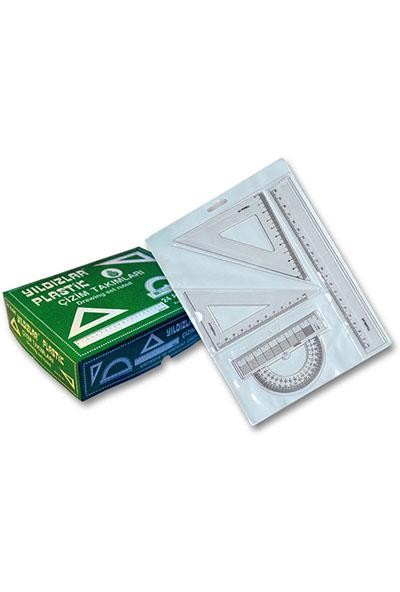 Yıldızlar Çizim Takımı 20 Cm Cetvelli Kod.018 Yıldızlar Çizim Takımı 20 Cm Cetvelli Kod.018