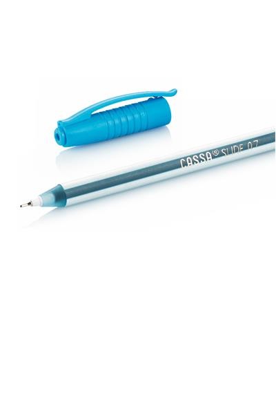 Cassa 8730 Slıde İğne Uç Mavi Tükenmez Kalem Cassa 8730 Slıde İğne Uç Mavi Tükenmez Kalem