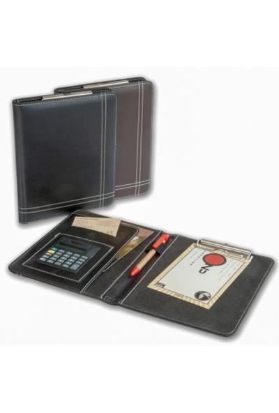 2K 2001 S.Deri Hesap Makinalı Kahve A5 Sekreterlik