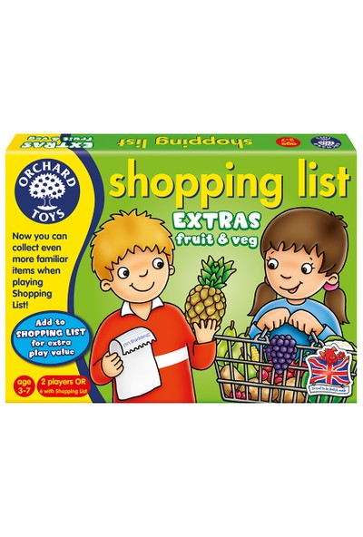 Orchard Shopping List Fruit & Veg