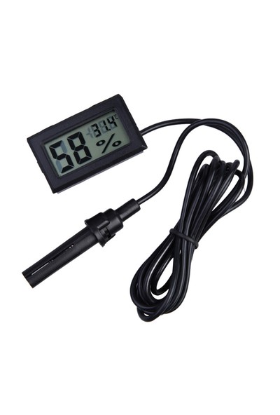 Buzdolabı için Problu Termometre Sıcaklık Saati ,Nem ölçer thr151 Buzdolabı için Problu Termometre Sıcaklık Saati ,Nem ölçer thr151