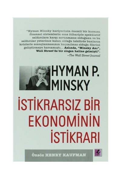 İstikrarsız Bir Ekonominin İstikrarı İstikrarsız Bir Ekonominin İstikrarı