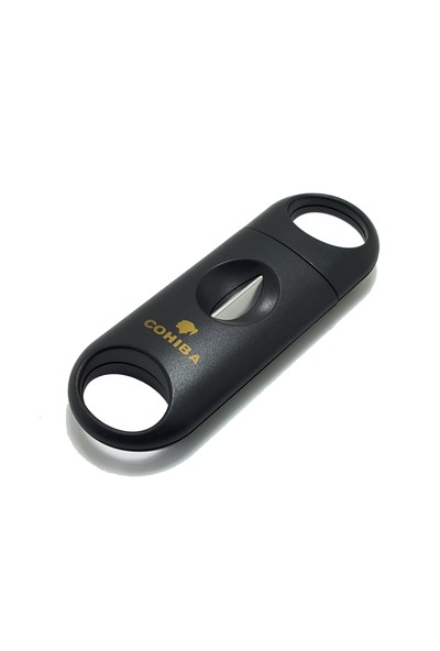 Cohiba Siyah V-cut Plastik Çelik Puro Makası dc33 Cohiba Siyah V-cut Plastik Çelik Puro Makası dc33