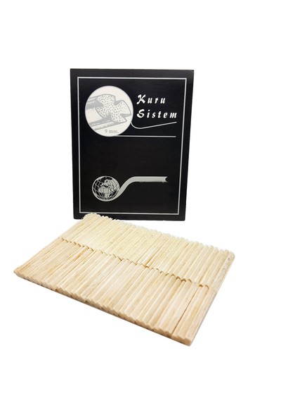 Şahin Pipo 9 mm. Ağaç Balsa 22'li Pipo Filitre, Filitresi pp84