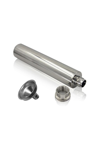 Çelik Kapaklı 2 Oz. içki Matarası ps02