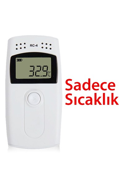 Mini Sıcaklık Kayıt Cihazı Datalogger RC-4 thr119