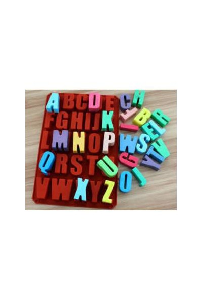 Yıldız Hobi Dev Harf Alfabe Silikon Sabun ve Kokulu Taş Kalıbı Yıldız Hobi Dev Harf Alfabe Silikon Sabun ve Kokulu Taş Kalıbı