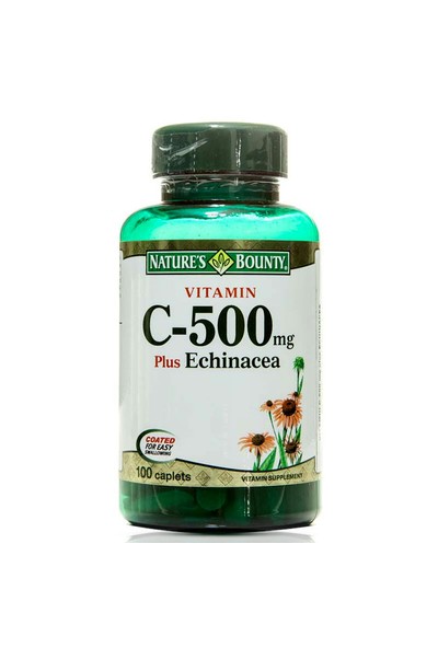 Nature'S Bounty Vitamin C With Echinacea 500 Mg 100 Tablet Nature'S Bounty Vitamin C With Echinacea 500 Mg 100 Tablet
