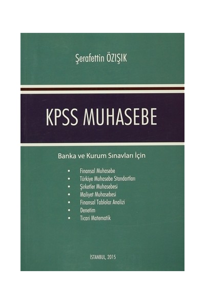 KPSS Muhasebe KPSS Muhasebe
