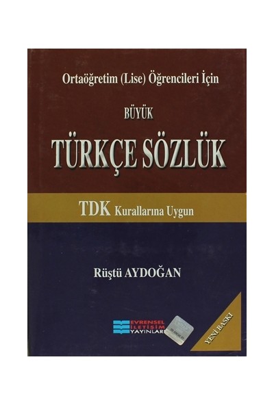 Büyük Türkçe Sözlük