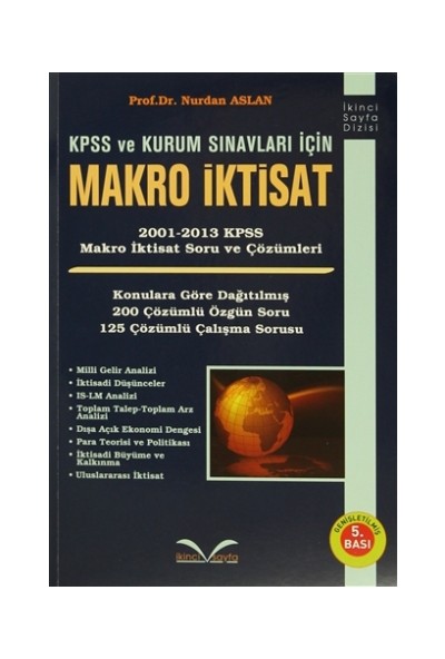 KPSS ve Kurum Sınavları İçin Makro İktisat - 2015 KPSS ve Kurum Sınavları İçin Makro İktisat - 2015