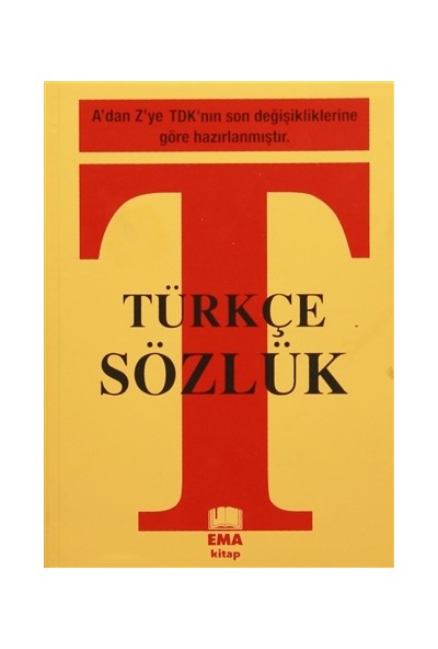 Türkçe Sözlük (Büyük Boy)