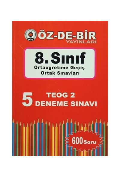 8.Sınıf TEOG-2 5 Deneme Sınavı 8.Sınıf TEOG-2 5 Deneme Sınavı