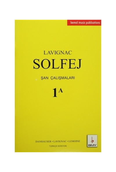 Lavignac Solfej Şan Çalışmaları 1 A Lavignac Solfej Şan Çalışmaları 1 A