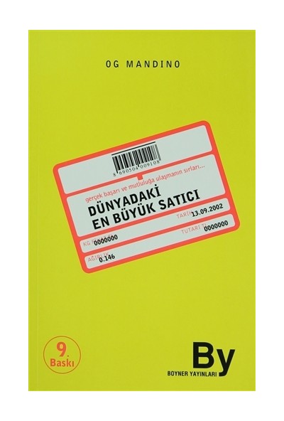 Dünyadaki En Büyük Satıcı - Og Mandino