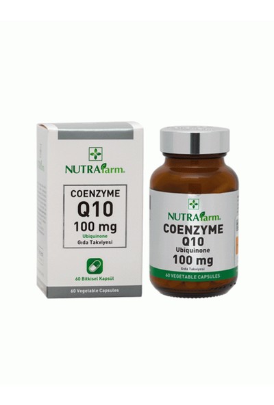 Dermoskin Nutrafarm Coenzyme Q10 Gıda Takviyesi 10 Dermoskin Nutrafarm Coenzyme Q10 Gıda Takviyesi 10