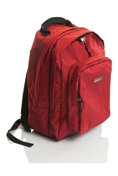 Faber Castell 190211 Casual Laptop Bölmeli Çanta Kırmızı