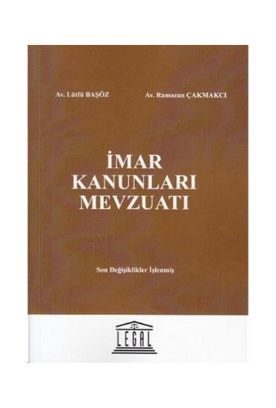 İmar Kanunları Mevzuatı