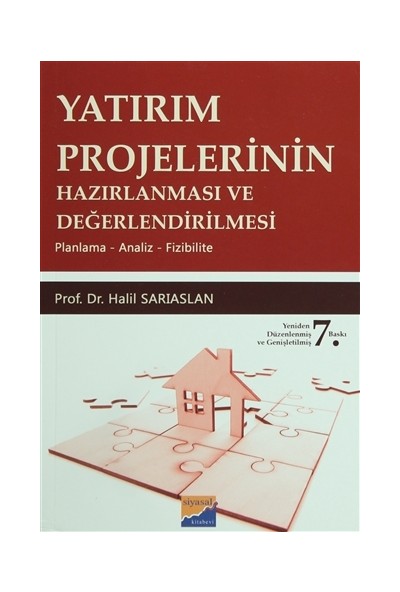 Yatırım Projelerinin Hazırlanması ve Değerlendirilmesi