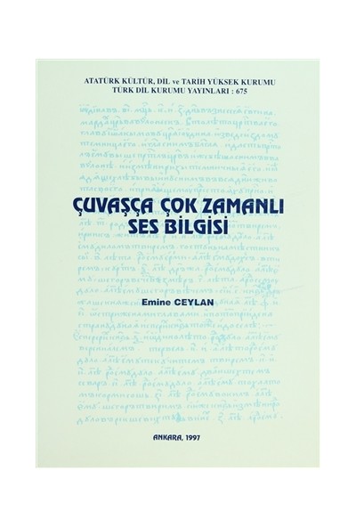 Çuvaşça Çok Zamanlı Ses Bilgisi