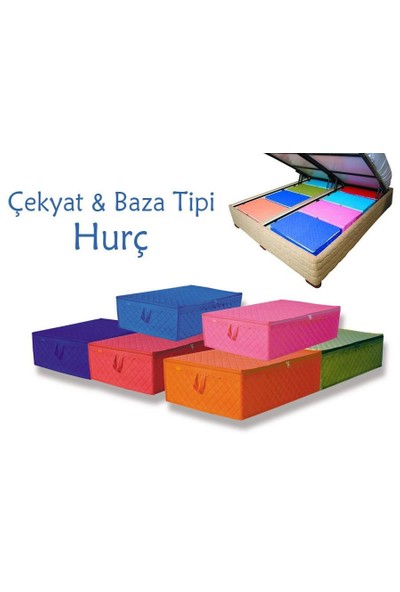 Ser&Yat Baza Ve Çekyat Tipi Hurç (62X46X22) 3 Lü Paket