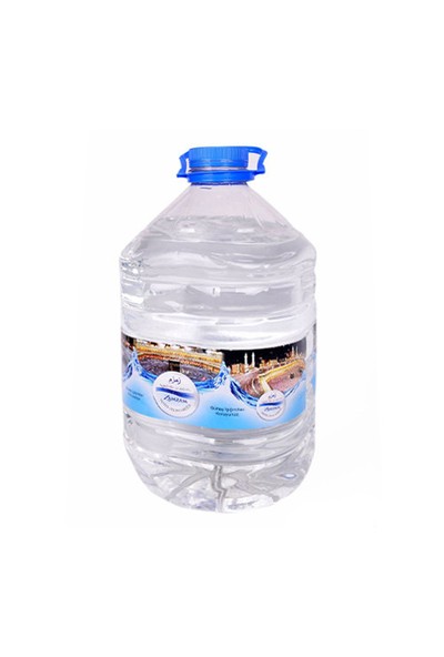 5 Litre Zemzem Suyu Kabeden Orjinal 5 Litre Zemzem Suyu Kabeden Orjinal