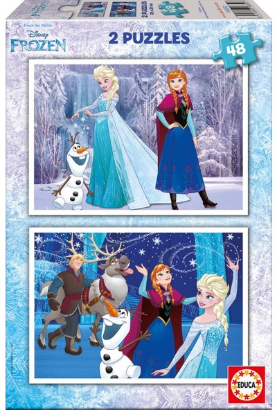 Educa 2x48 Parça Frozen Puzzle Educa 2x48 Parça Frozen Puzzle