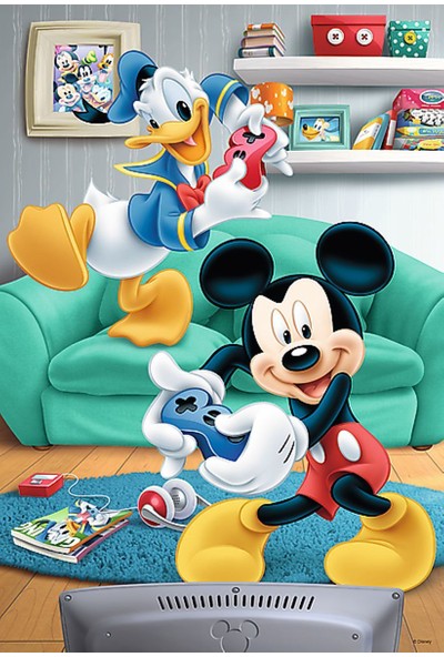 Trefl 100 Parça Mickey Mouse ve Donald Duck Puzzle Trefl 100 Parça Mickey Mouse ve Donald Duck Puzzle