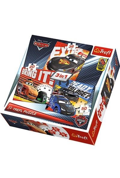 Trefl Cars Şampiyonlar Mix Puzzle(20+36+50 Parça) Trefl Cars Şampiyonlar Mix Puzzle(20+36+50 Parça)