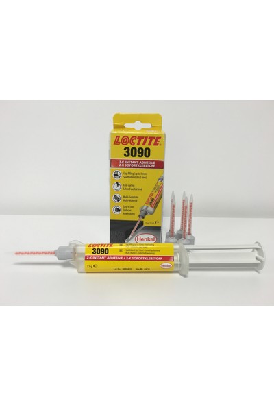 Henkel Loctite 3090 İki Bileşenli Hızlı Yapıştırıcı 10 gr. Henkel Loctite 3090 İki Bileşenli Hızlı Yapıştırıcı 10 gr.