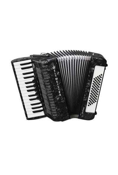 Akordiyon Weltmeister Kristall 30/60/III/5 Siyah 01010569