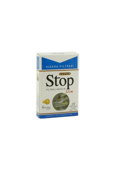 Stop Sigara Filtresi 25 Adet