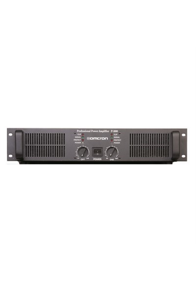 Omcron Startech P-1000 Power Amfi 2X500 Watt Omcron Startech P-1000 Power Amfi 2X500 Watt
