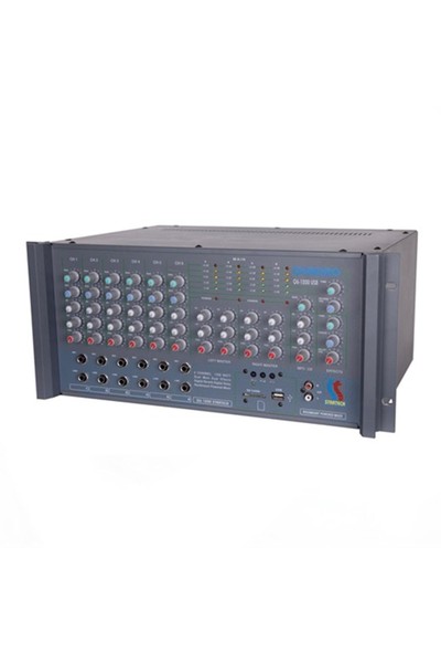 Startech Quadro Q6/1200 Usb Power Mikser Amfi 4X300 Watt Startech Quadro Q6/1200 Usb Power Mikser Amfi 4X300 Watt