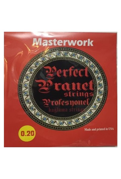 Masterwork Saz Teli 0.20 Masterwork Saz Teli 0.20