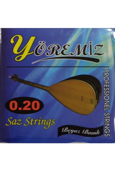 Yöremiz Saz Teli Takım 0.20