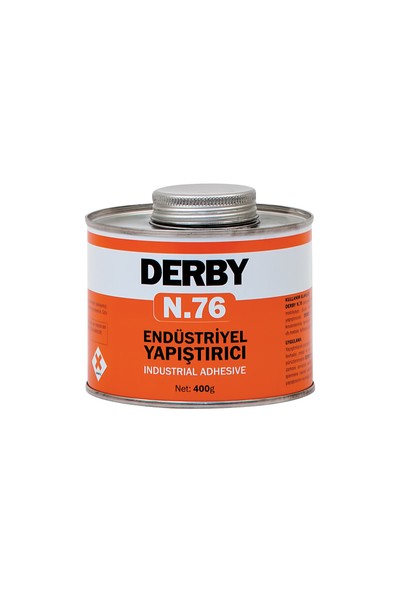 Derby N.76 Kontakt Teneke Yapıştırıcı Net 400g Derby N.76 Kontakt Teneke Yapıştırıcı Net 400g