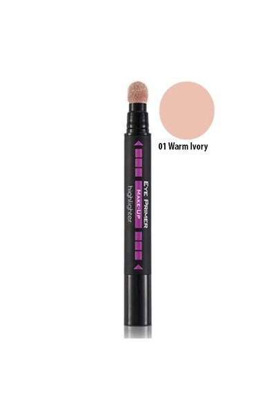 Flormar Eye Primer Make Up Highlighter 01 Warm Ivory Flormar Eye Primer Make Up Highlighter 01 Warm Ivory