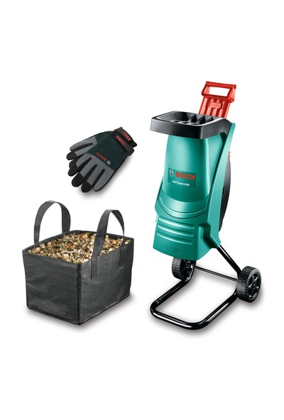 Bosch Rapid AXT 2200 Dal Öğütme + Eldiven + Toplama Çantası