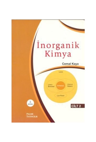 İnorganik Kimya Cilt: 2 İnorganik Kimya Cilt: 2