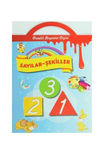 Sayılar Şekiller - Örnekli Boyama - Ahmet Altay