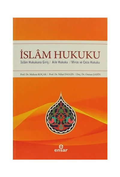 İslam Hukuku İslam Hukuku
