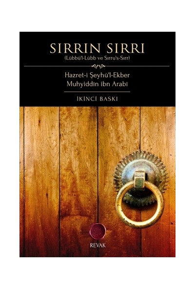 Sırrın Sırrı - Muhyiddin İbn Arabi Sırrın Sırrı - Muhyiddin İbn Arabi