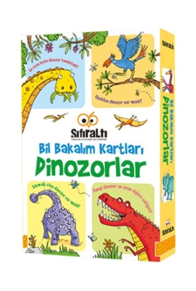 Bil Bakalım Kartları - Dinazorlar