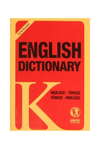 Karatay Yayınları İngilizce-Türkçe,, Tükçe-İngilizce Sözlük Pp Kapak Karatay Yayınları İngilizce-Türkçe,, Tükçe-İngilizce Sözlük Pp Kapak