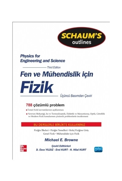 Schaum's Fen ve Mühendisler için Fizik - Physics for Engineering and Science - Schaum's