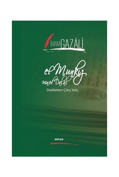 El Munkız Mined Dalal - İmam-I Gazali El Munkız Mined Dalal - İmam-I Gazali